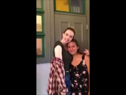 Dani Cimorelli Meeting A Fan At The Meet and Greet In Ocean Grove, New ...