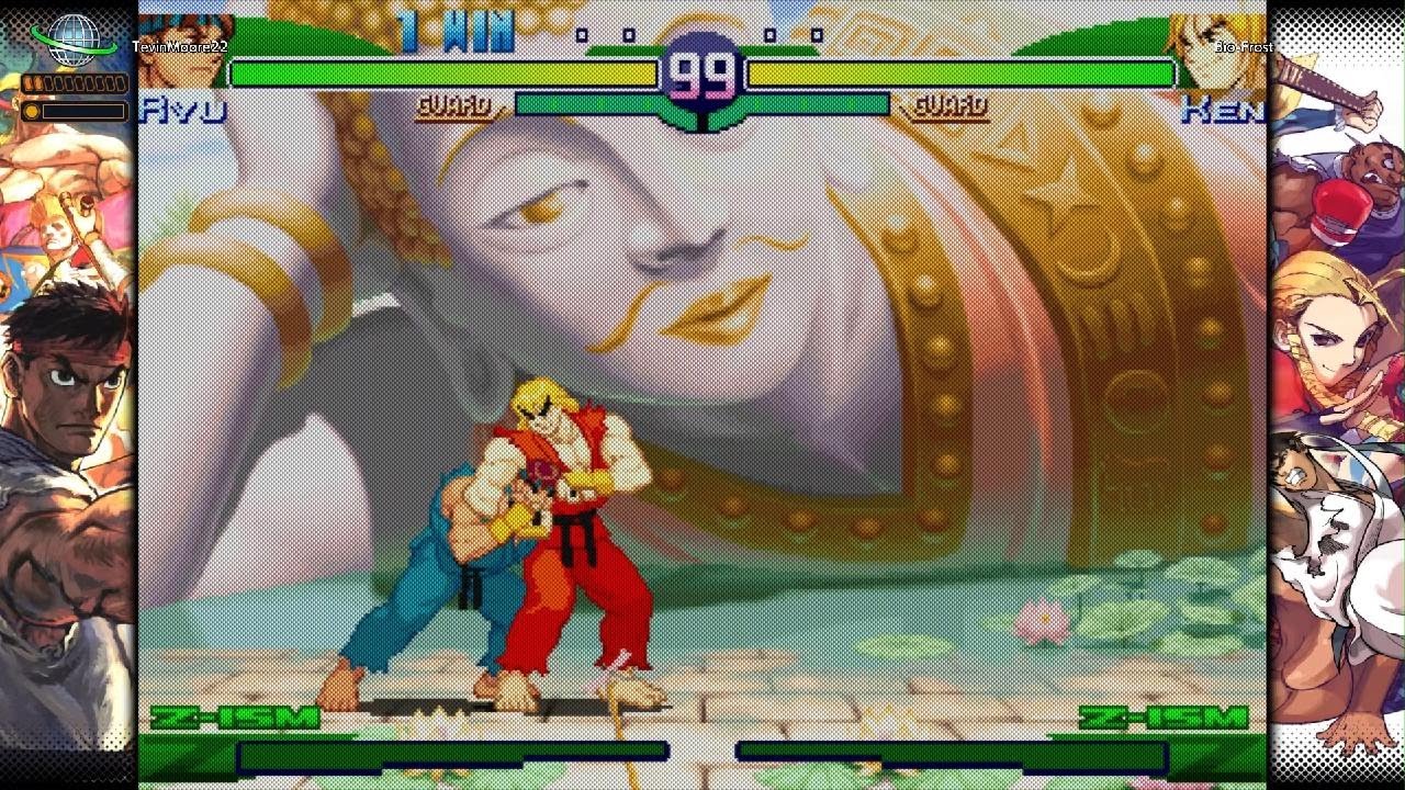 CAPCOM FIGHTING COLLECTION 2 Online Street Fighter Zero 3 Upper Ranked Matches - YouTube