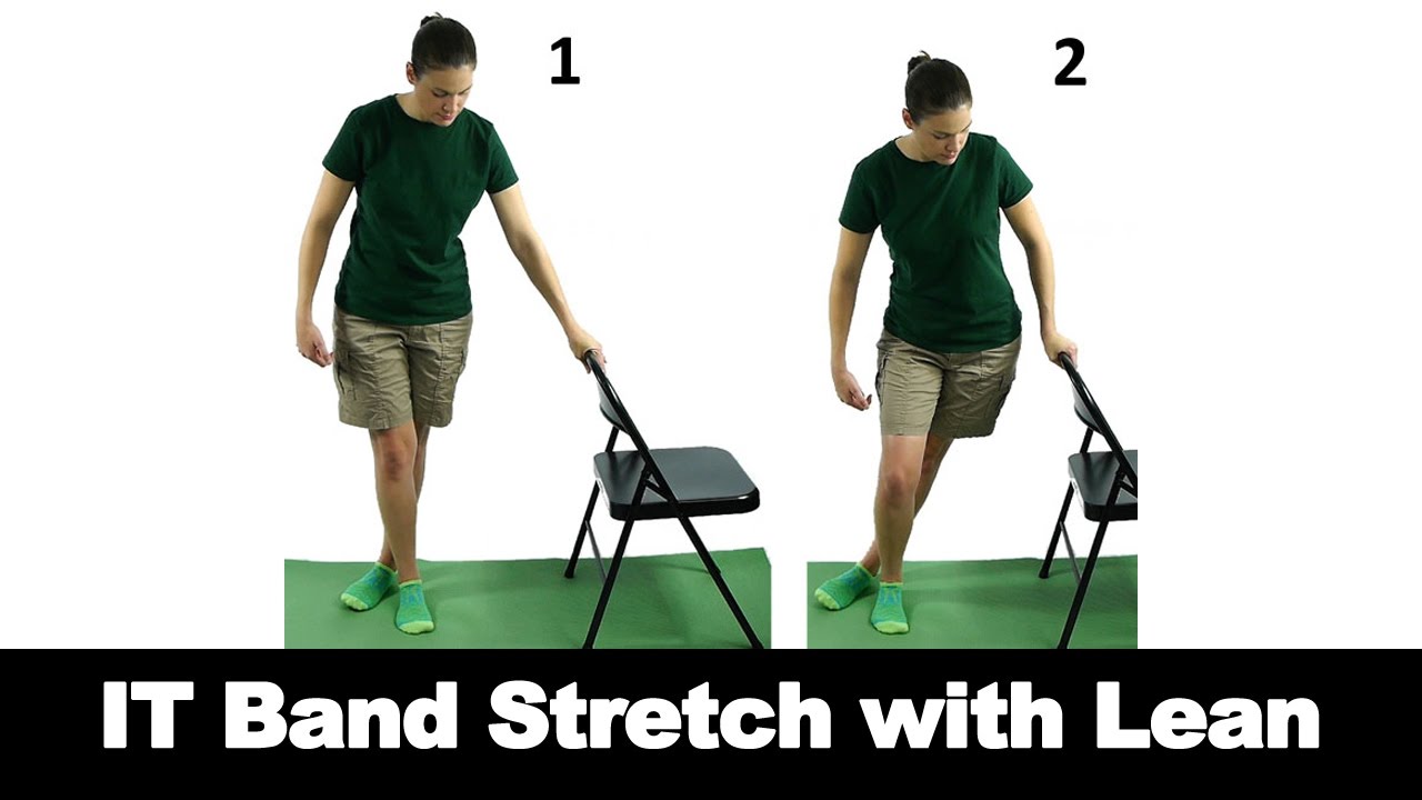 IT Band Stretch with Lean - Ask Doctor Jo - YouTube
