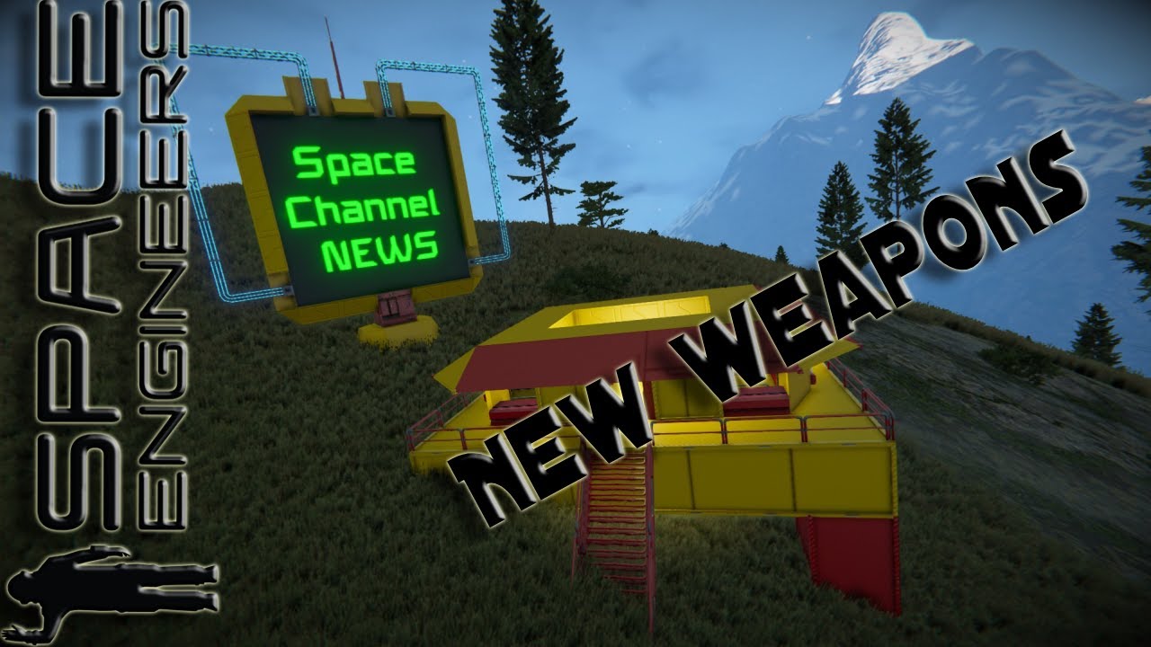 NEW WEAPONS - Space Engineers - Space News Live - YouTube