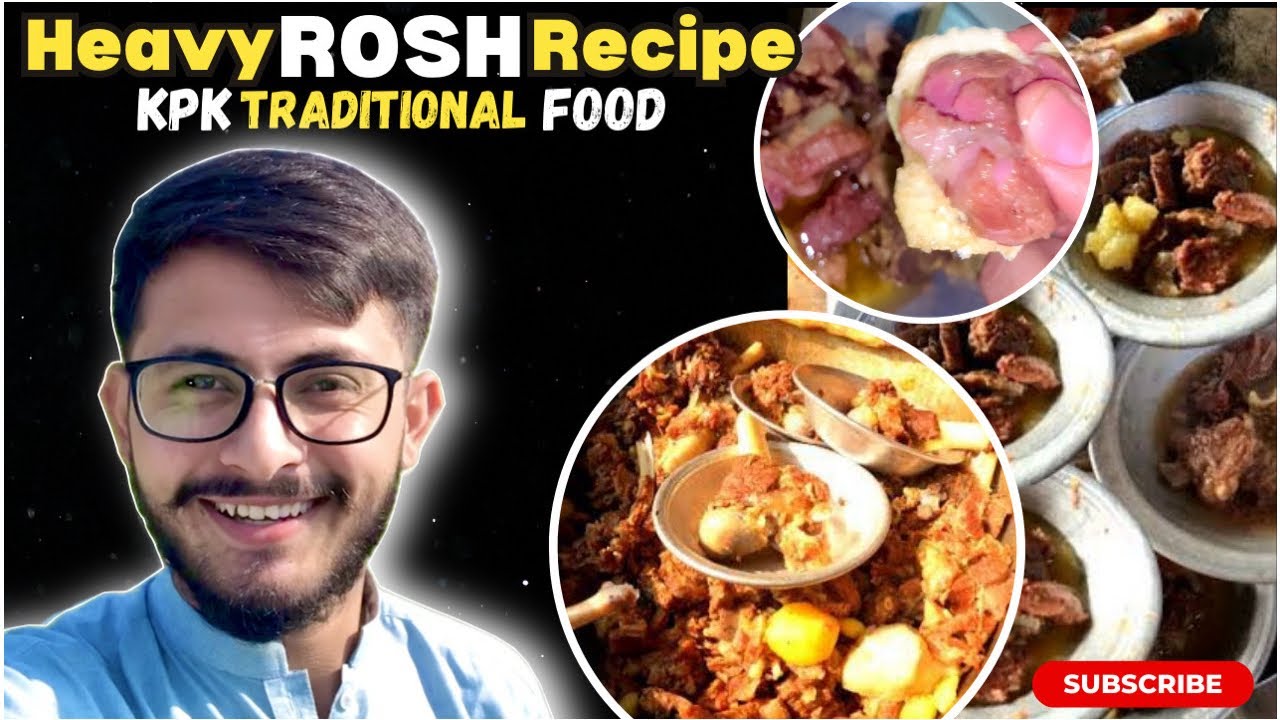 NAMKEEN gosht recipe 🥩 | Lal chapur ROSH | Traditional FOODS of KPK🥘😋 ...