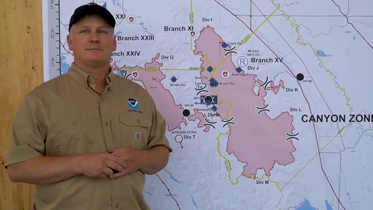 SCU Lightning Complex Fires Update | August 21, 2020 - YouTube