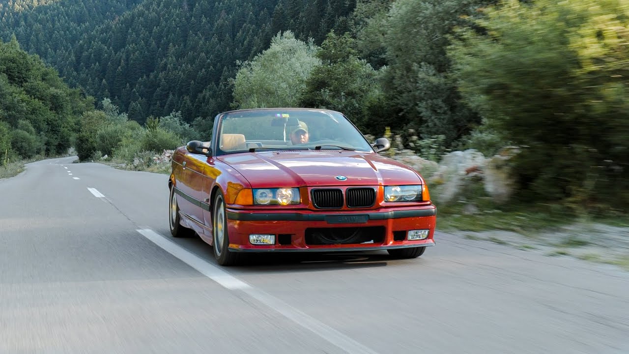 BMW E36 Cabrio: A Visual Journey Through the Mountains - YouTube