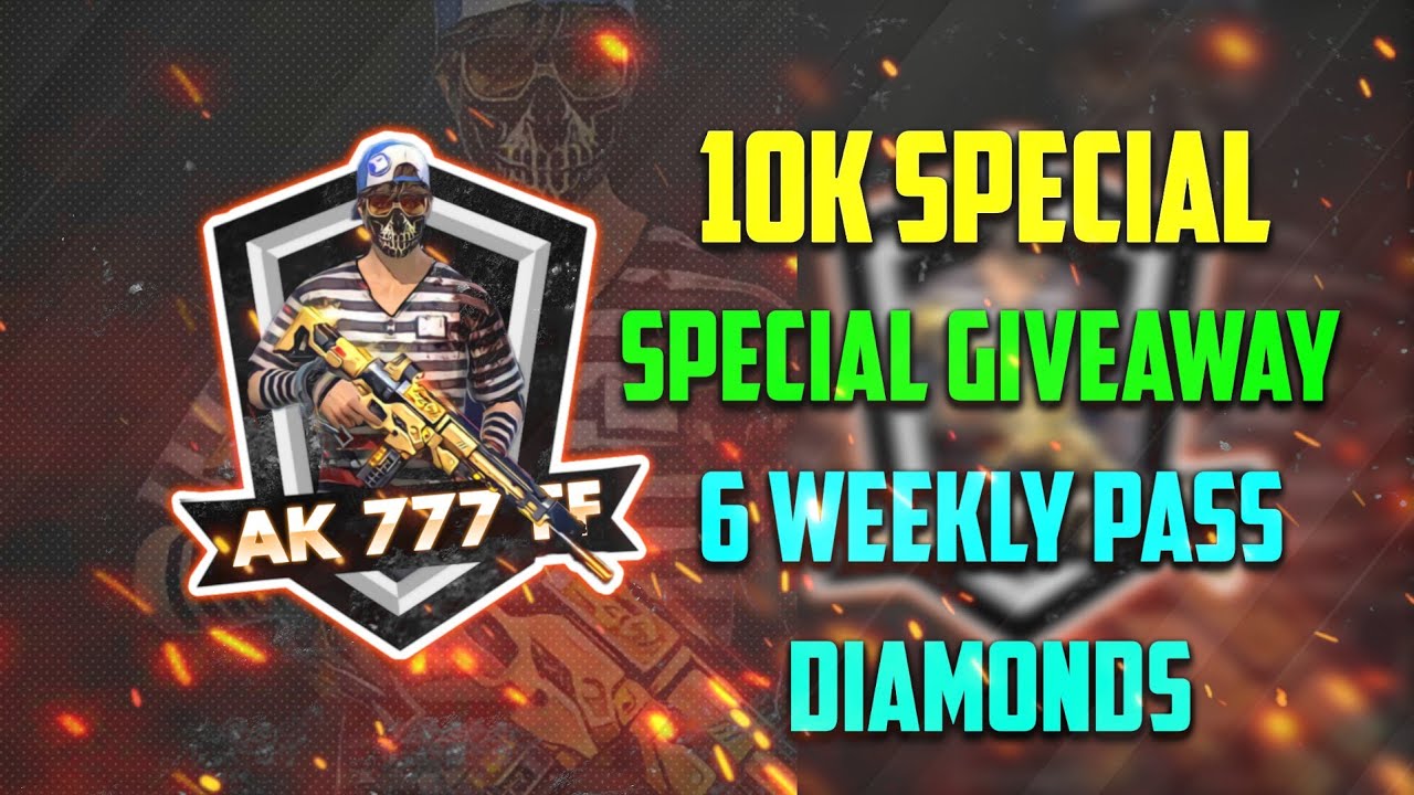 AK 777 FF is Live😳Come & join In 10K Special Giveaway | 6 Weekly Pass ...