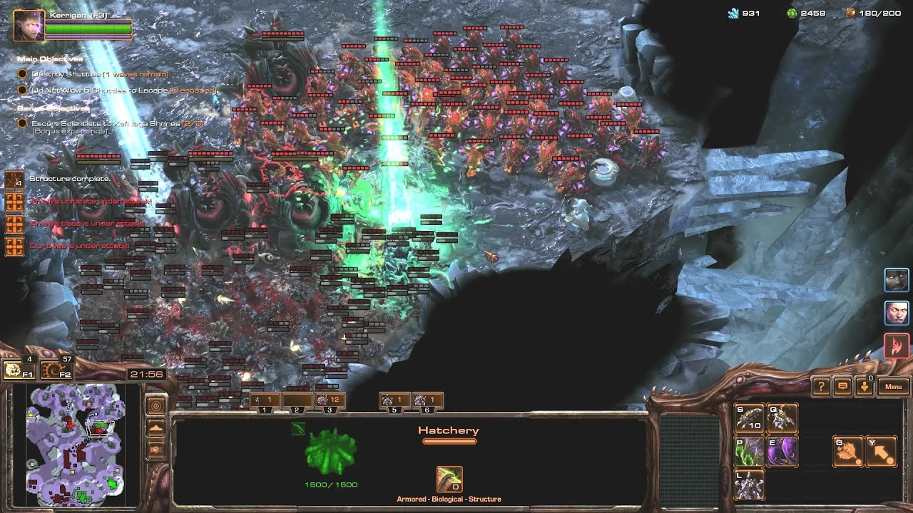 SC2 Co-Op Void Launch, Sarah Kerrigan Play [Prestige : Desolate Queen ...