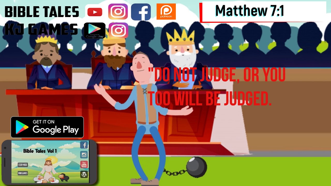 Matthew 7:1 Daily Bible Animated verse 27 January 2020 - YouTube
