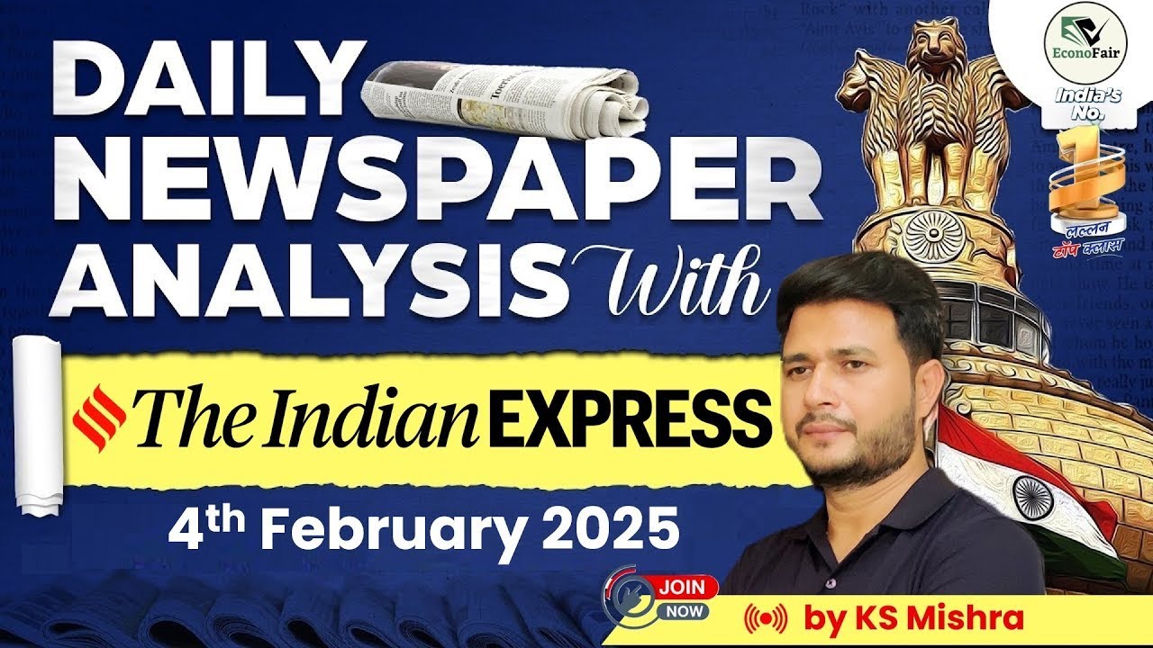 Indian Express Analysis Today | Newspaper Analysis | Current Affairs ...