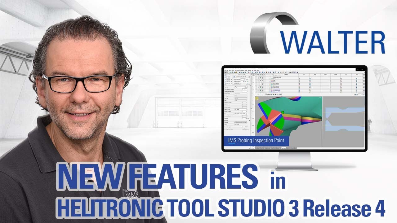 WALTER HELITRONIC TOOL STUDIO 3 Release 4 News - YouTube