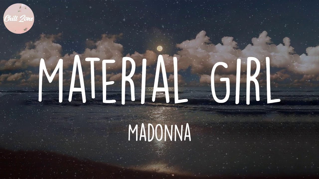 Madonna - Material Girl (Lyric Video) - YouTube