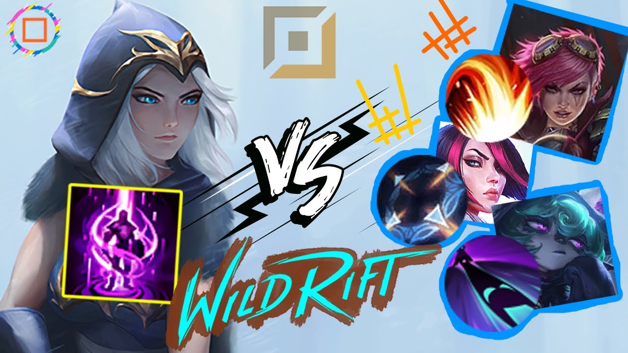 Ashe became the main target of the enemy | WILD RIFT ASHE GAMEPLAY_Ashe ...