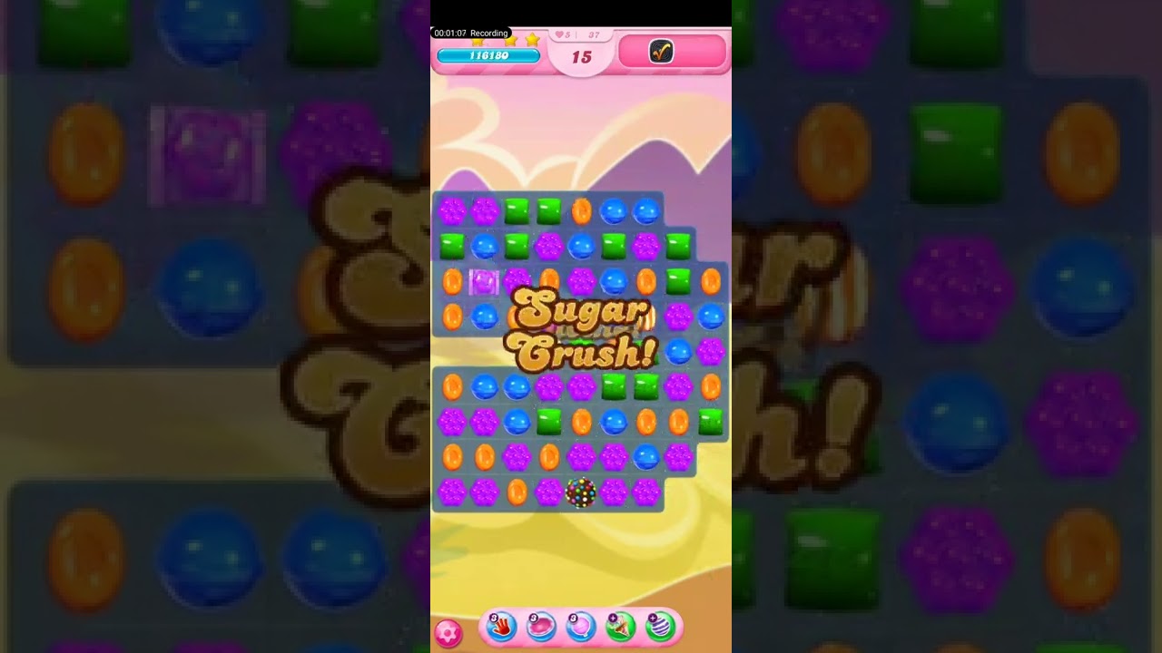Candy Crash Saga Level 37 - YouTube