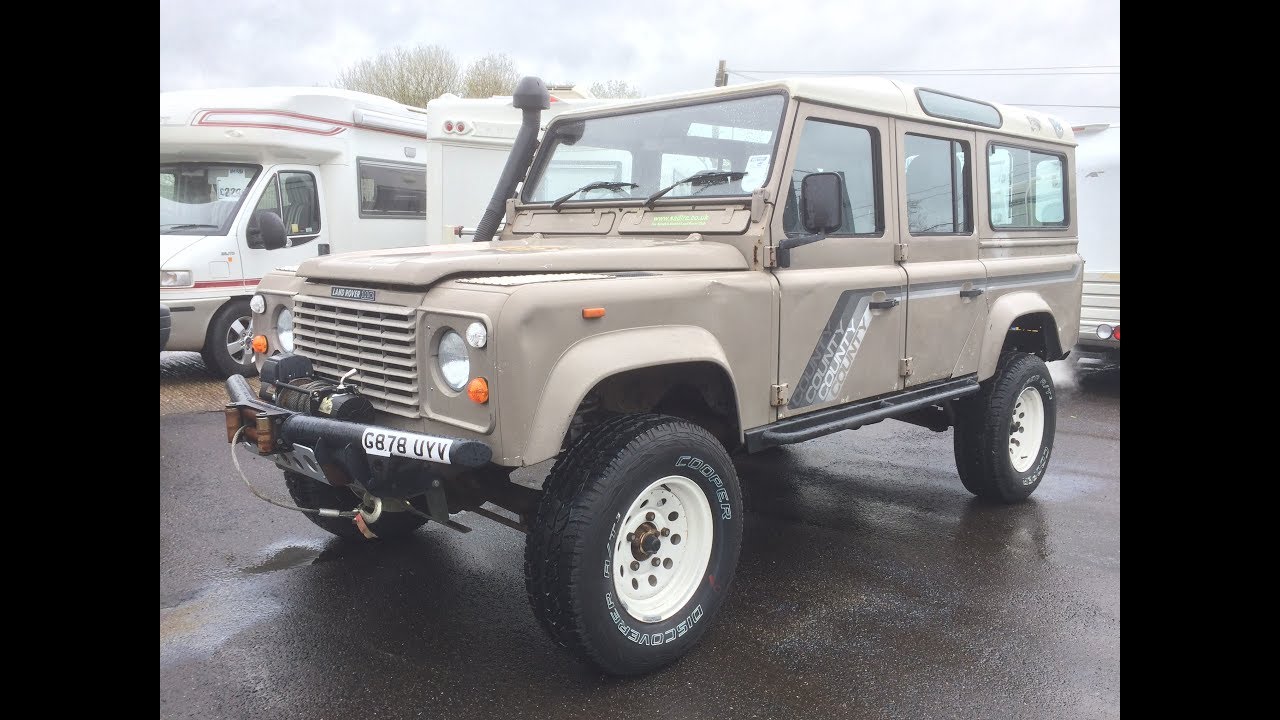 1990 LAND ROVER 110 V8 STATION WAGON REVIEW - YouTube