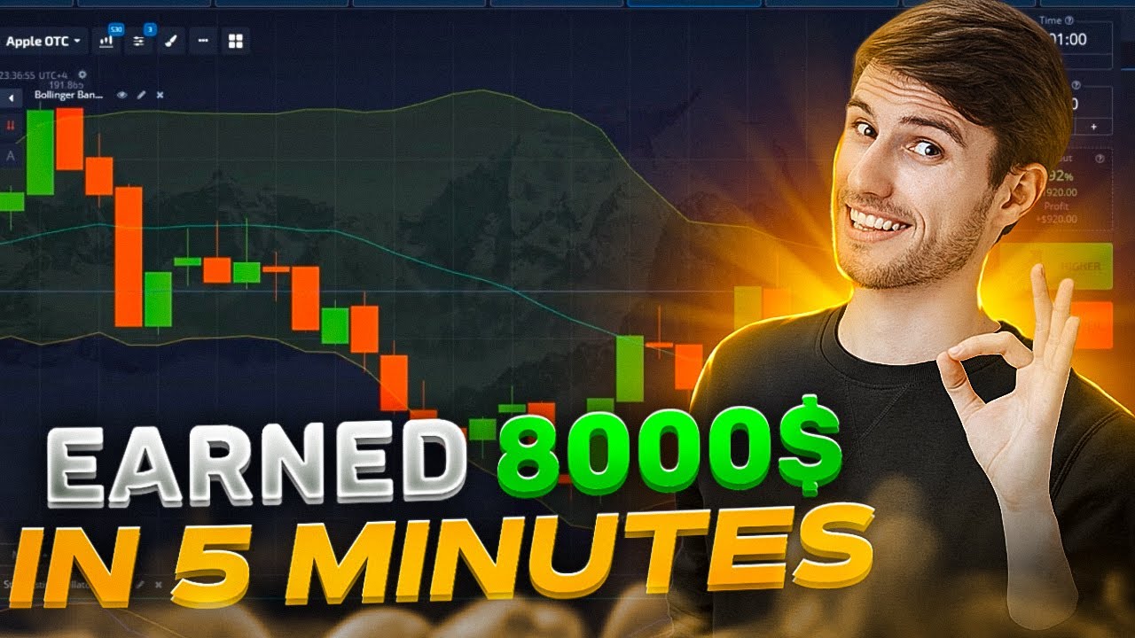 Earned $8000 in 5 minutes! Crazy strategy! Binary options | Pocket ...