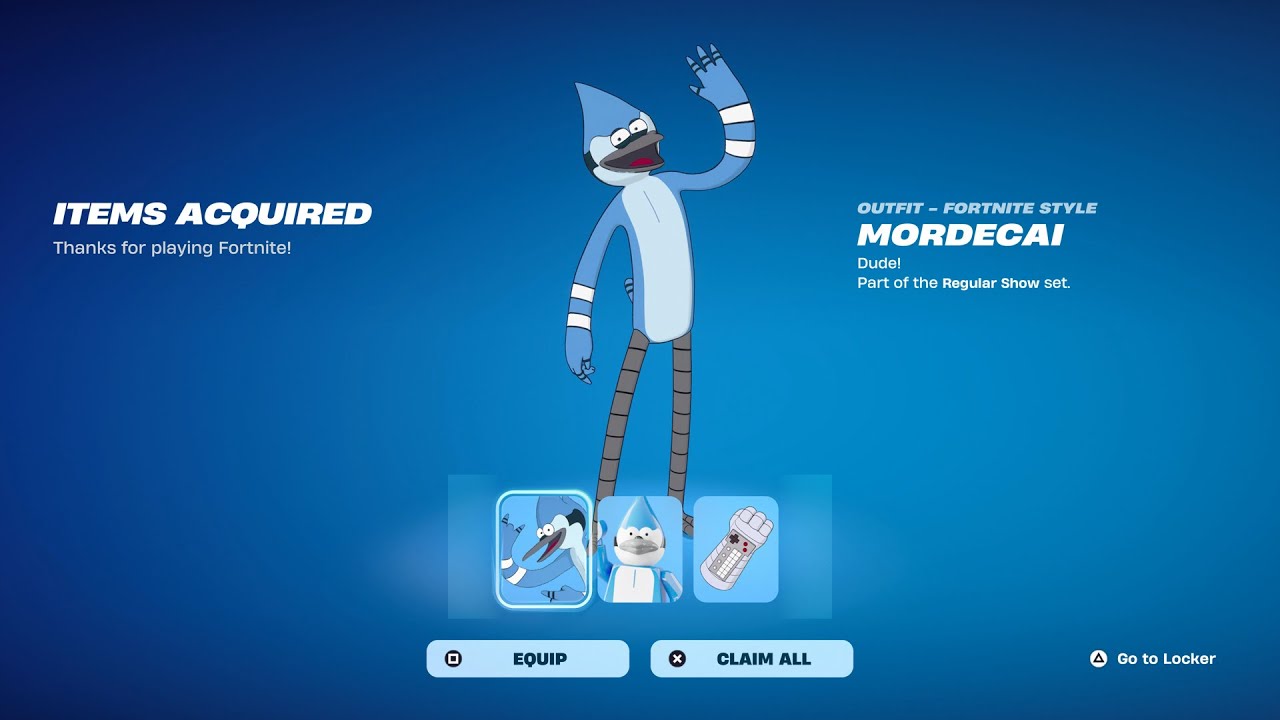 How To Get Mordecai Skin NOW FREE In Fortnite! (Unlock LEGO Mordecai ...