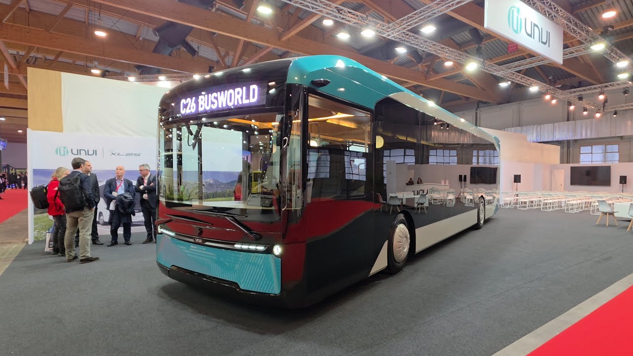 UNVI C26 Concept Bus - Busworld Europe 2025 - YouTube