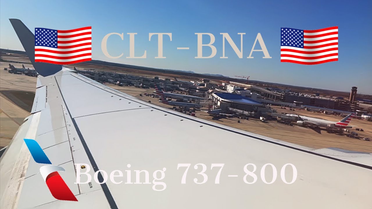 Trip Report | American Airlines - Boeing 737-800 - Charlotte-Nashville ...
