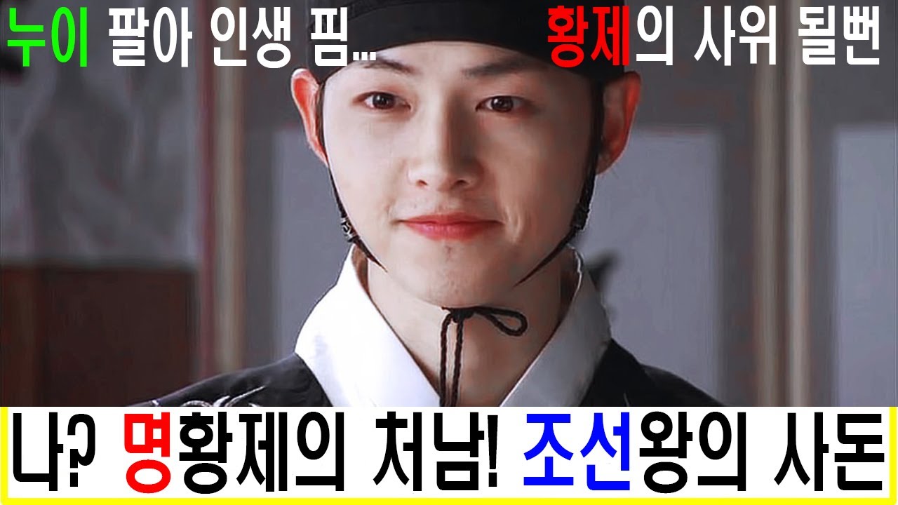 두명의 황제에게 자신의 여형제를 시집 보낸 한확 이야기 누이 팔아 출세했지만 조선에는 기여했다 알쓸신잡 역사이야기 조선시대 세종대왕 한국사 국사 당신이몰랐던