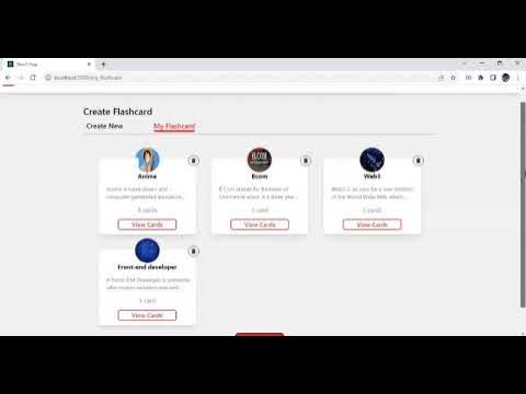 Flashcard Generator project - by Rishabh Gupta... - YouTube