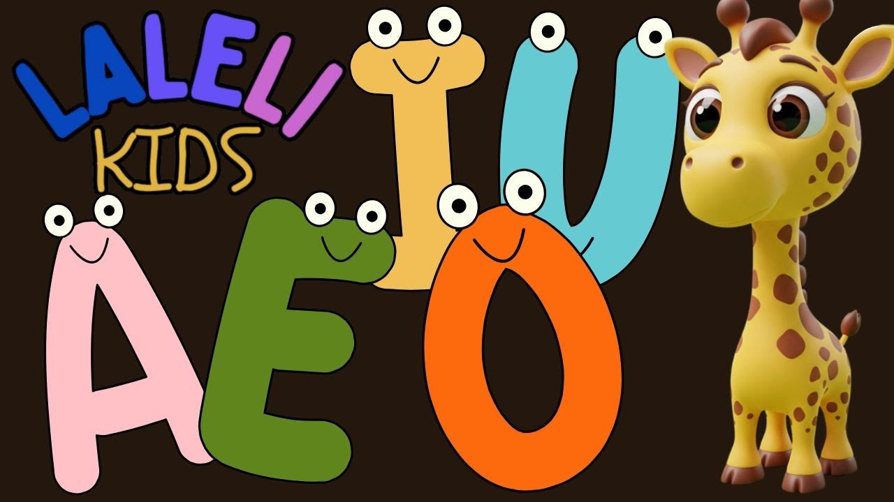 LAS VOCALES - A E I O U - LALELI KIDS - YouTube