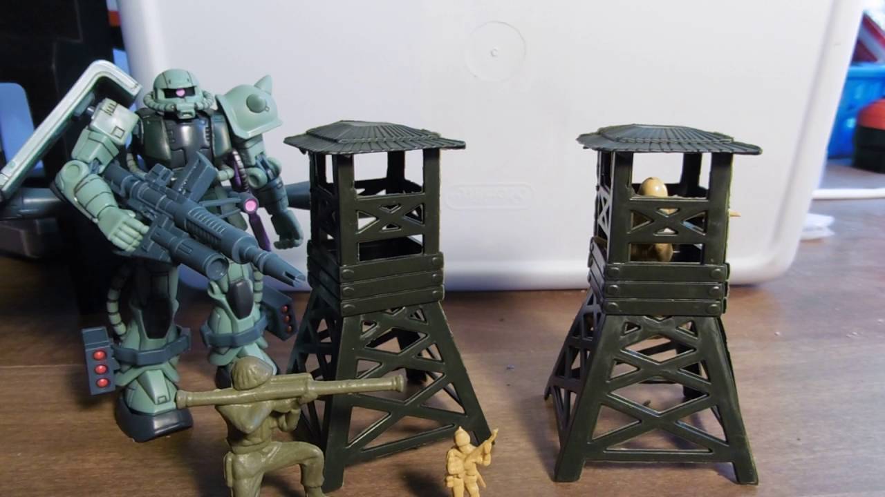 ARMY MEN GUARD TOWERS REVIEW! - YouTube