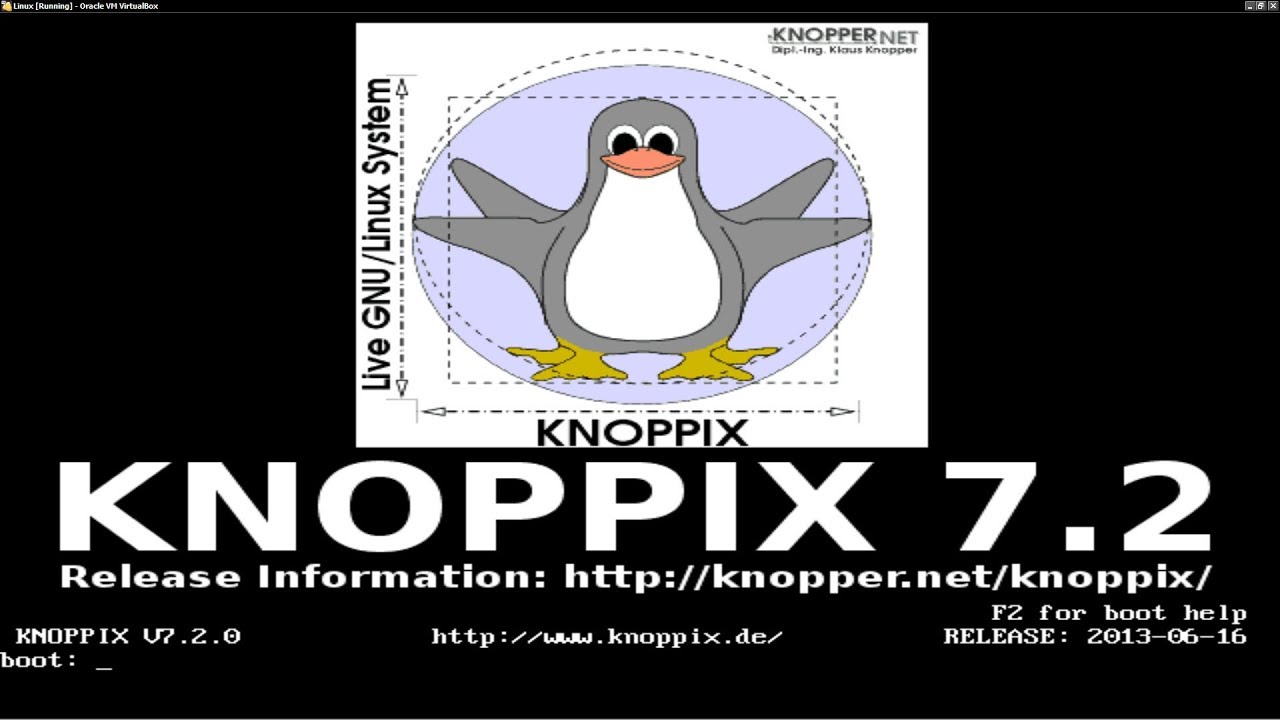 Knoppix 7.2.0 - YouTube