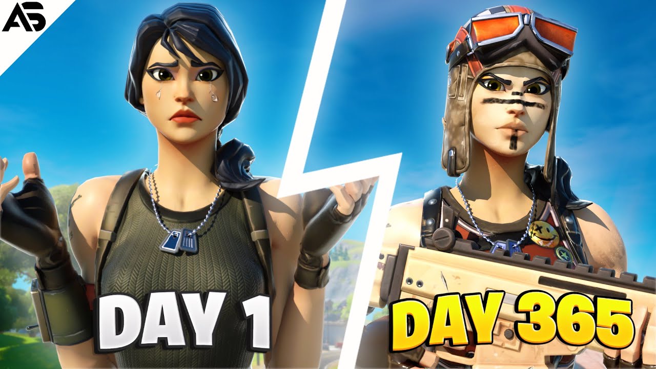 1 Year Fortnite Progression of Team Assault from Console and Pc ...
