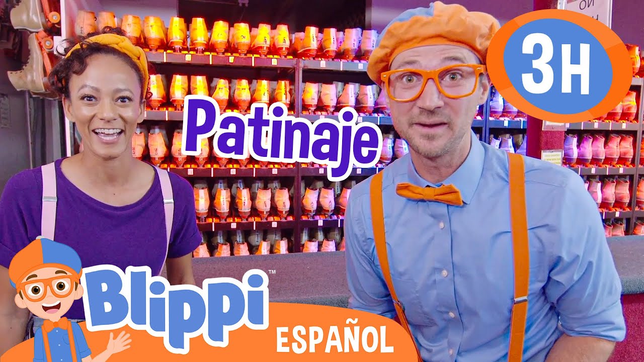 Blippi y Meekah aprenden a patinar🛼 | Blippi Español |Videos educativos ...