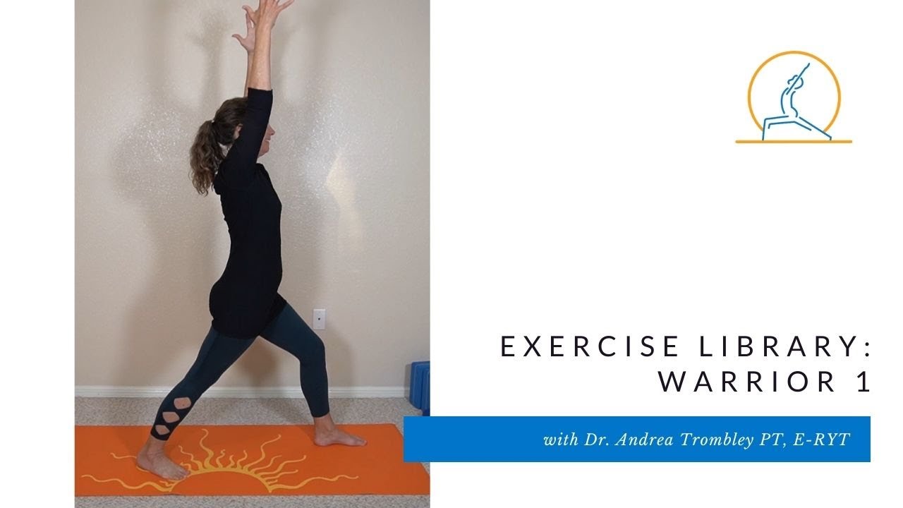 Exercise Library: Warrior 1 - YouTube