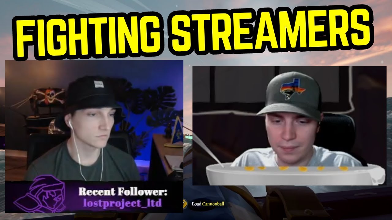 When STREAMERS fight in HOURGLASS - YouTube