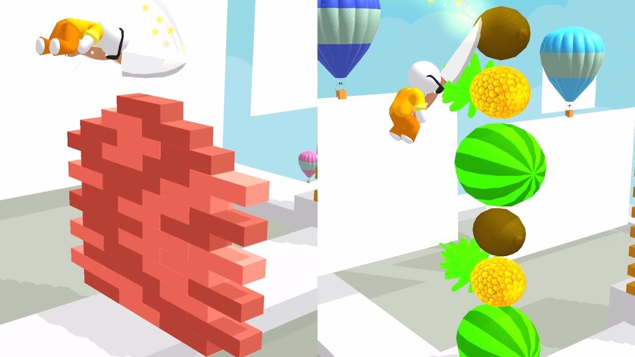 Chop Chop Samurai - Very Satisfying And Relaxing ASMR Slicing Game ...