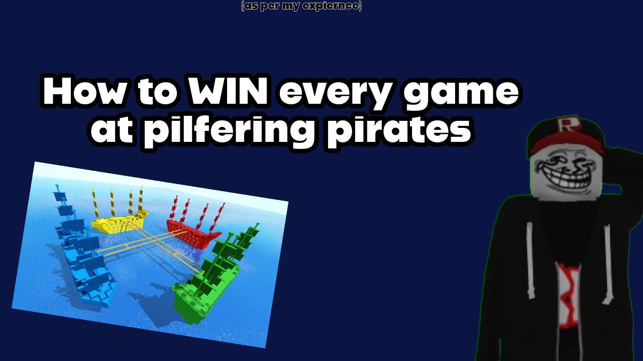 How to WIN every game at pilfering pirates (2023) - YouTube