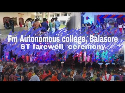 ST Farewell 2022👋 || FM Autonomous College Balasore | BIDAY AOKTORENA ...