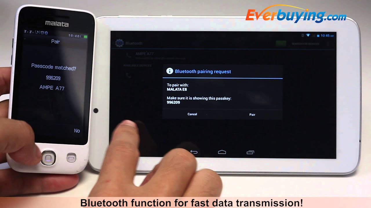 7 inch Ampe A77 3G Android 4.2 Phablet - YouTube