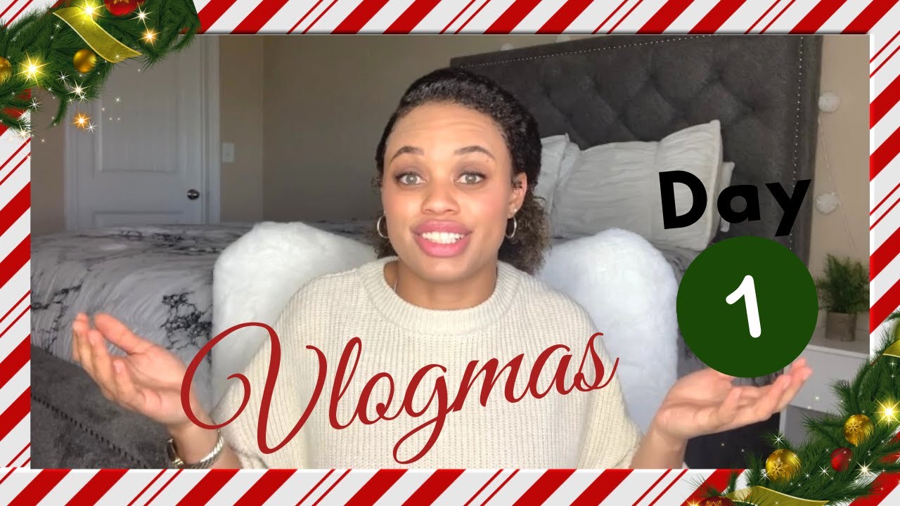 My First Vlogmas 2020!!! Intro for Vlogmas Revealed | Day 1 - YouTube