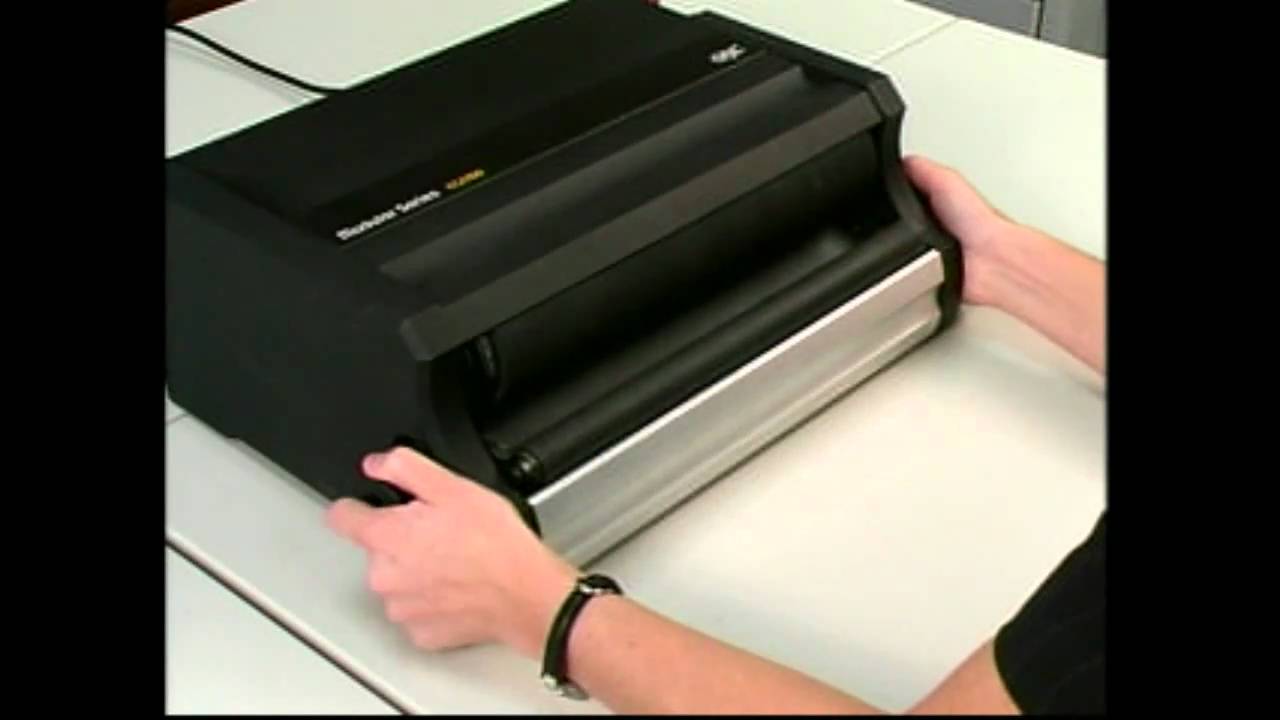 GBC CC2700 Electric Coil Inserter - 7301080 - Versatility - YouTube