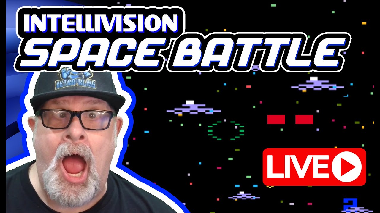 RETRO BLISS Battles Alien Invaders in SPACE BATTLE on INTELLIVISION ...