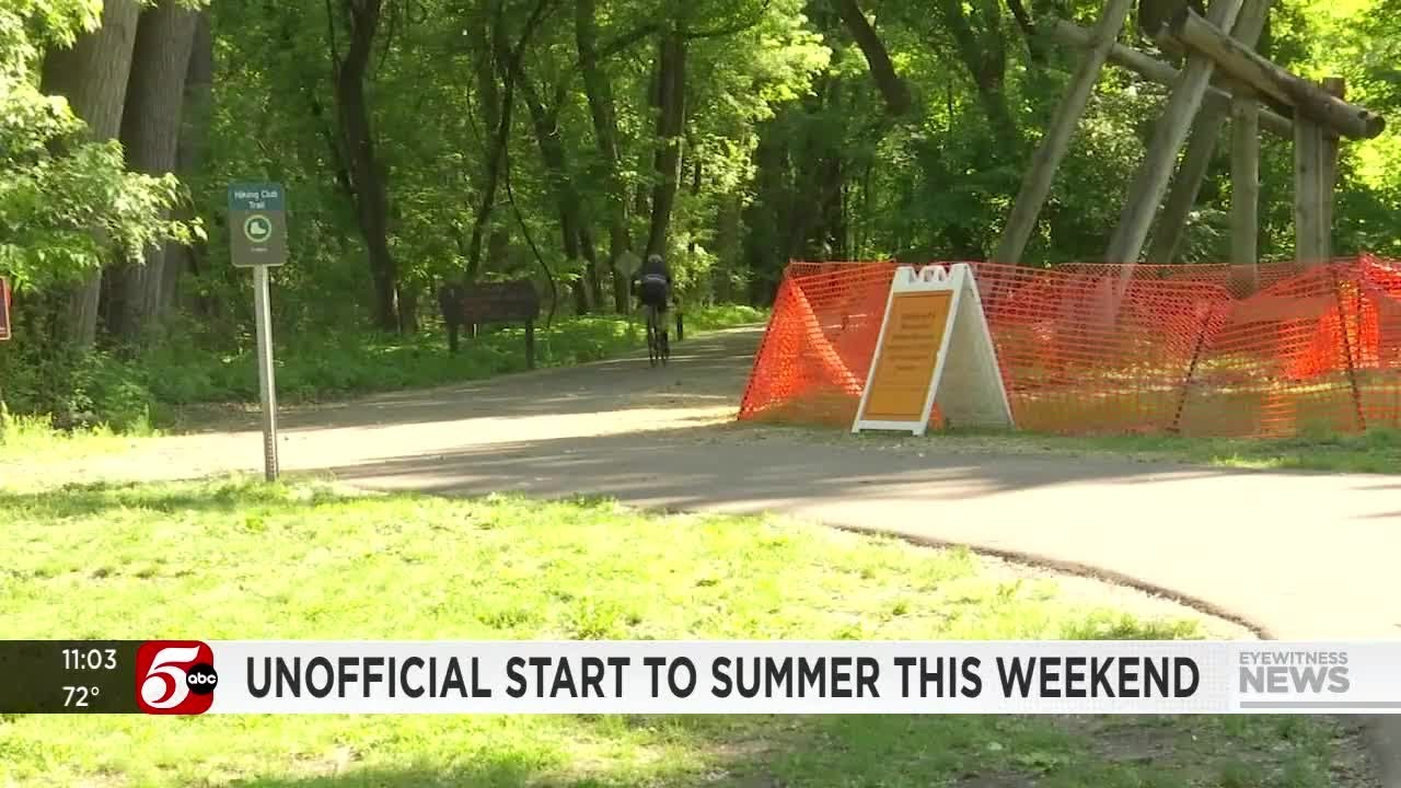 Unofficial start to summer this weekend - YouTube