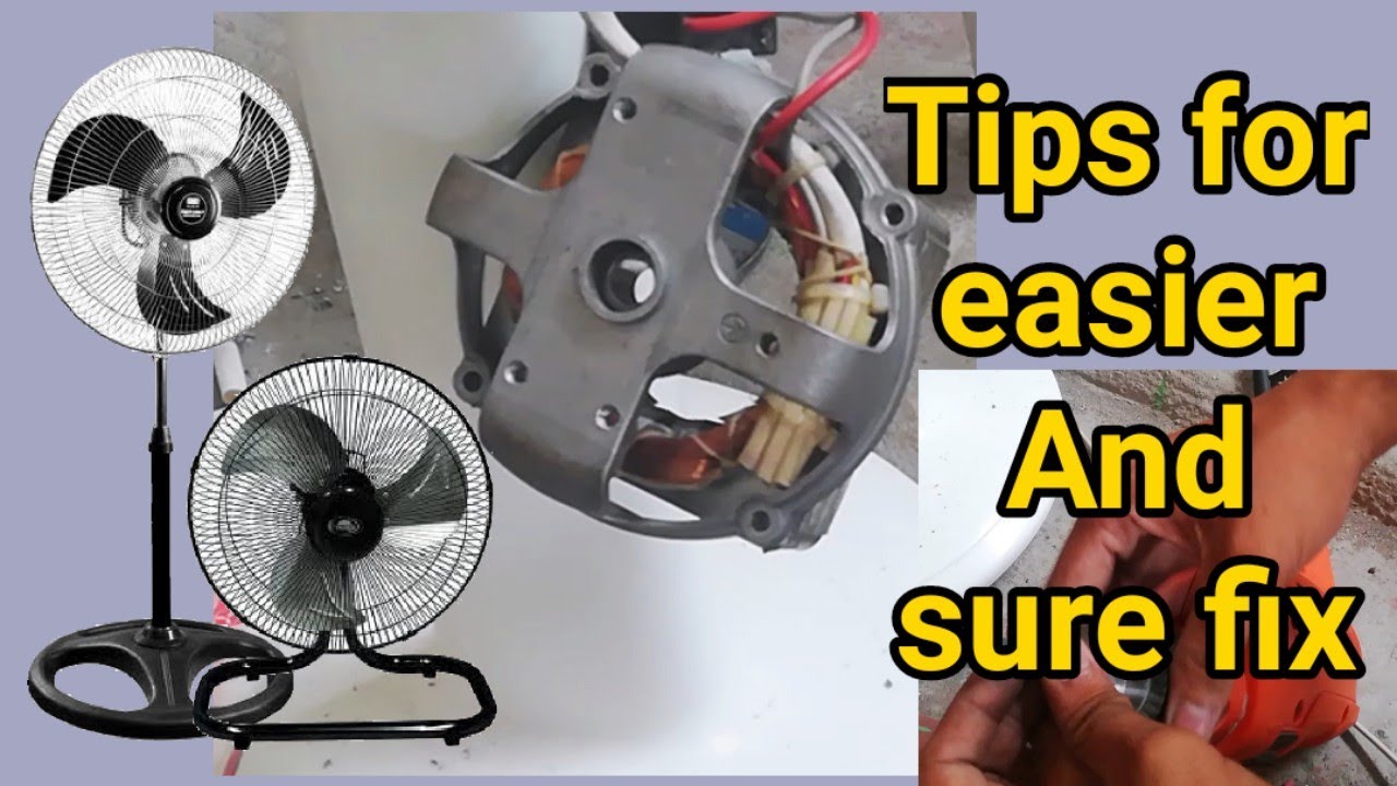 Easy tips for sure fix (Electric Fans) - YouTube