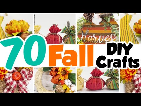 70 BRILLIANT Dollar Tree DIY Crafts For FALL - YouTube