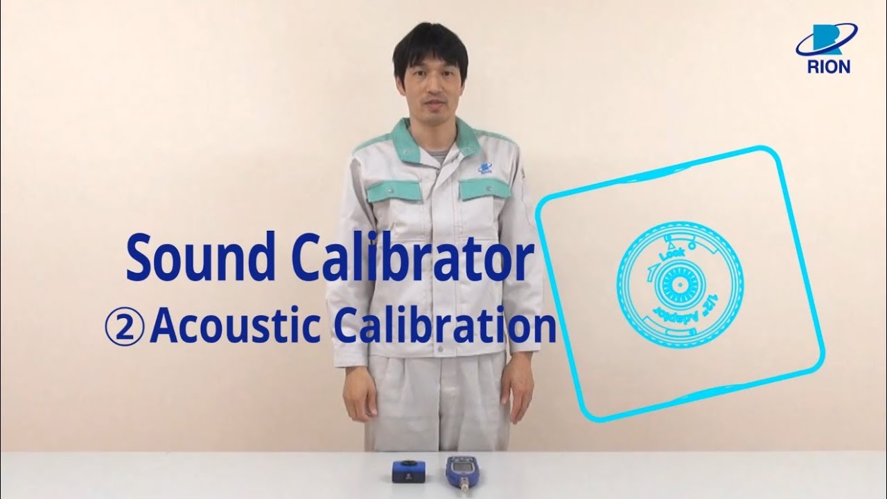 Sound Calibrator NC-75 (2) Acoustic calibration - YouTube