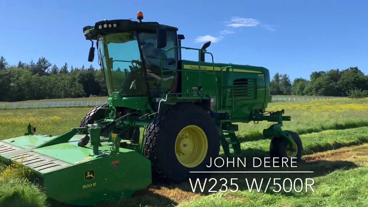 John Deere W235 Demo with Snydar Farms - YouTube