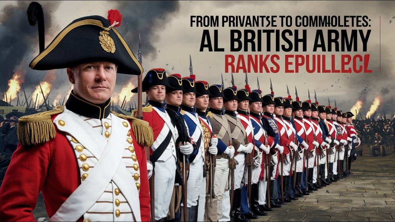 From Privates to Colonels: All the British Army Ranks Explained ...