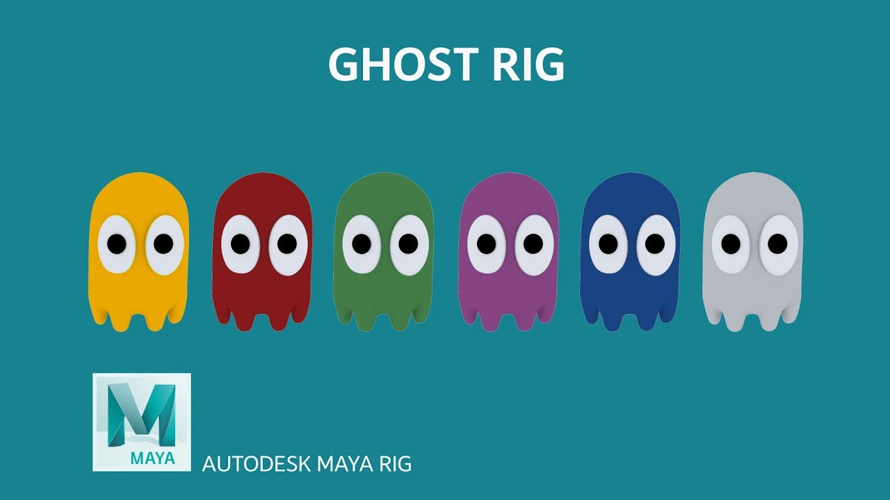Ghost's Rig cartoon (Maya) - YouTube