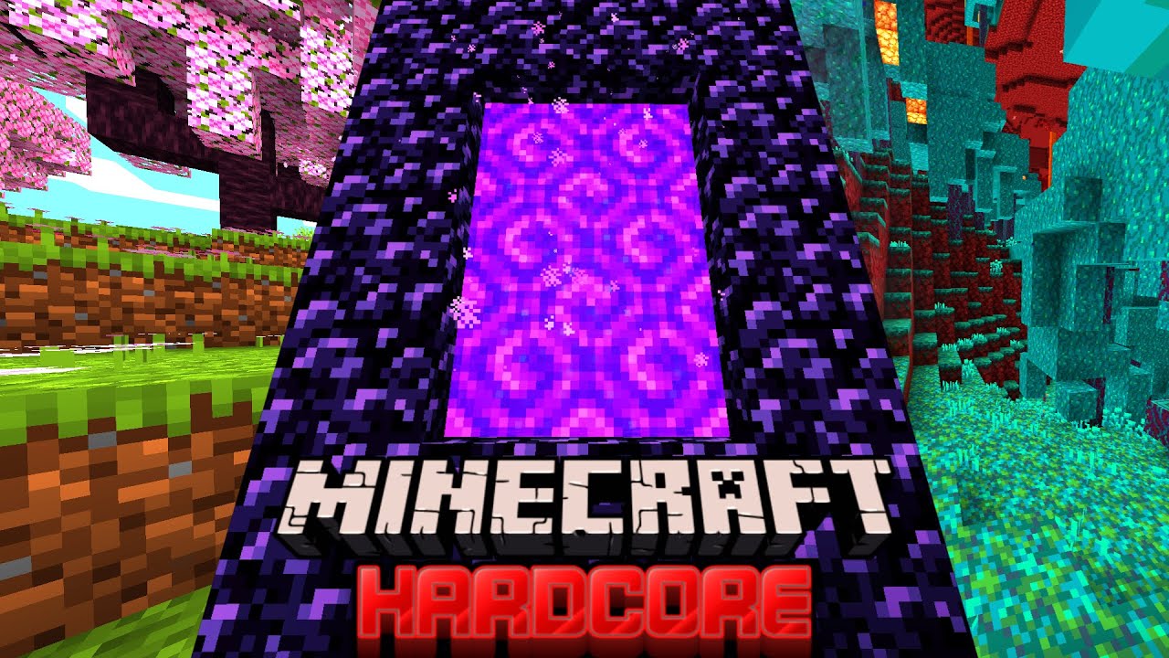 PERFEKTER Nether Spawn in Minecraft Hardcore - YouTube