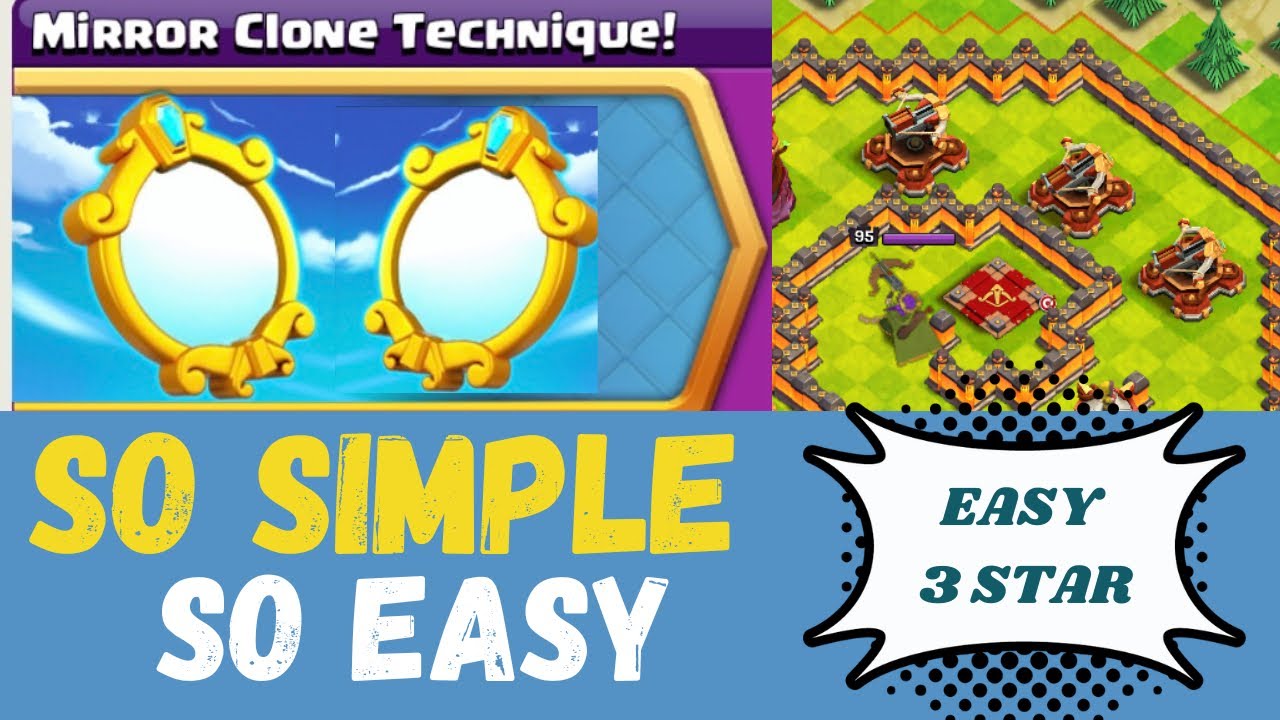 Mirror Clone Technique Challenge | Clash Of Clan | Coc | New Challenge ...