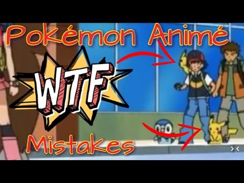 Mistakes in the Pokémon anime *Bloopers* - YouTube