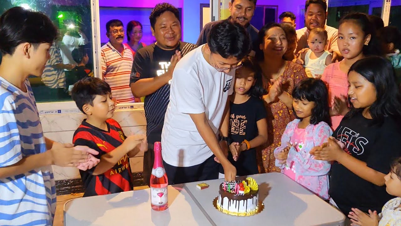ডাঙৰ লৰা Rishant অৰ Birthday Celebration - YouTube