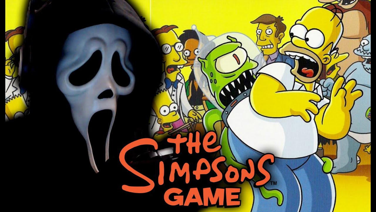 Ghostface Plays The Simpsons Game (Xenia) - YouTube