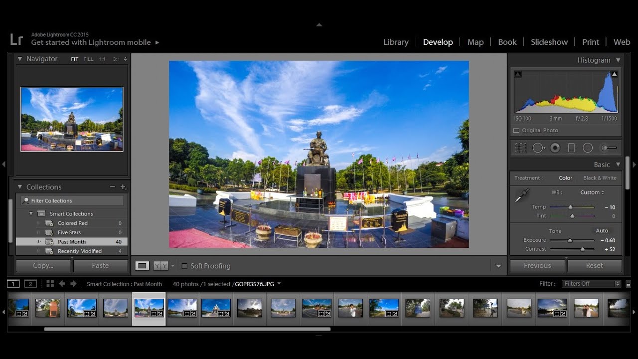 สอนวีธีใช้ lightroom แต่งภาพเบื้องต้น Lightroom Tutorial - YouTube