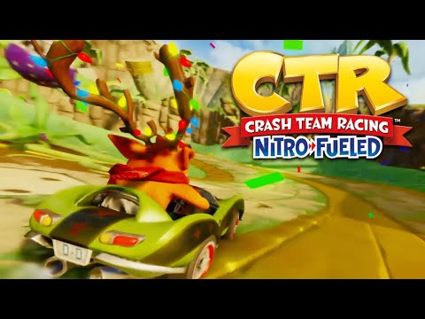 Reindeer Crash's Super Race - Crash Team Racing Nitro-Fueled - YouTube